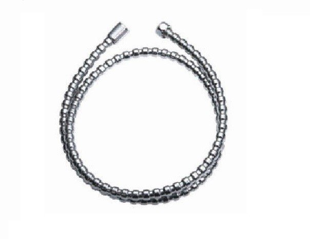 Chrome Plated Double Lock  Portable Shower Hose For Bath PVC Inner Tube