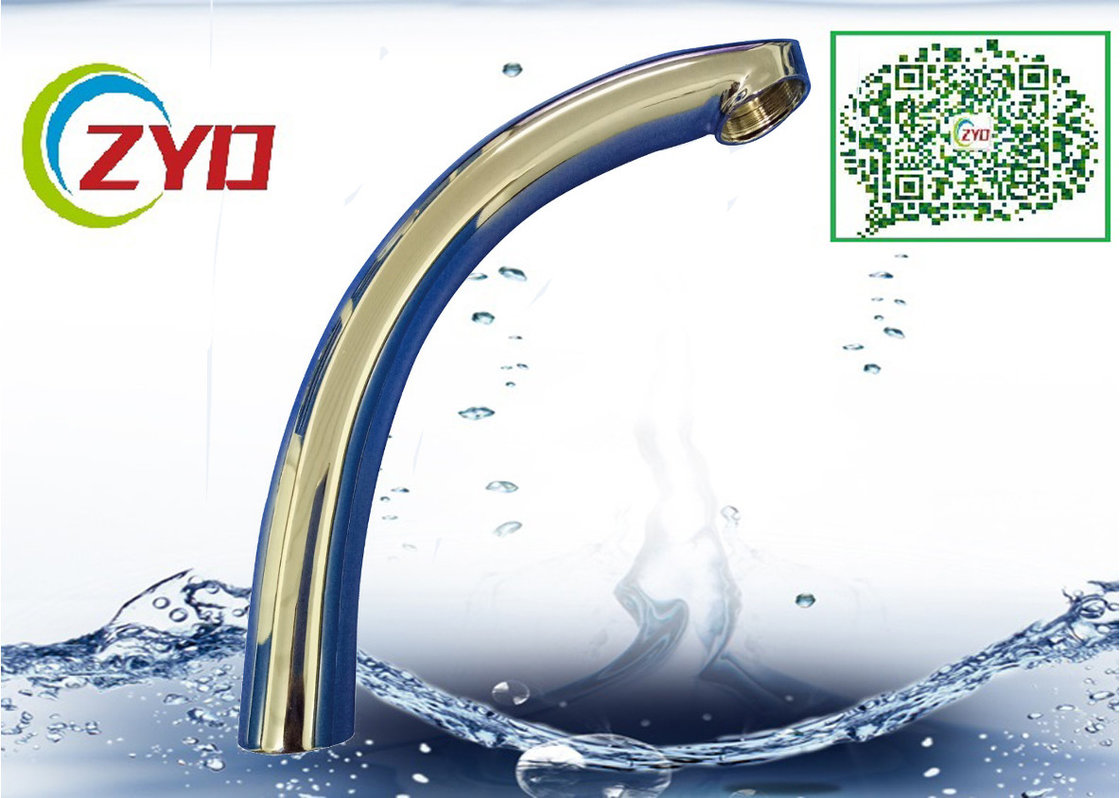 C2 Type 28mm Diameter Millior Polished Chrome Faucet Accessory Brass Kitchen Faucet Spout Pipe Longth 320mm