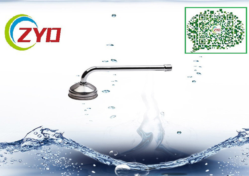 16mm 201 Stainless Steel Wall Mounted Swing Shower Facuet Spout Accessory Less PB Rotatable Chrome Faucet Water Tube