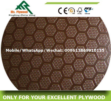 Hexagon Plywood,Wiremeshed Film Faced Plywood