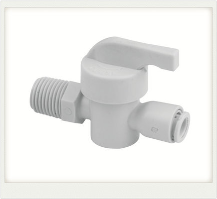 POM Liquid And Intert Gas Ball Valve Push to Connect Fittings