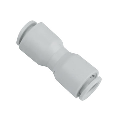 Greyish White Straight Water Hose Connector​ Union Fitting for Pure Water Systems