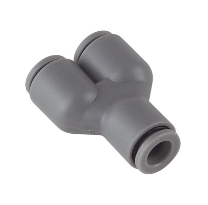 Y Hose Adapter Collet Water Hose Connector Plastic Push To Connect Tube Fittings