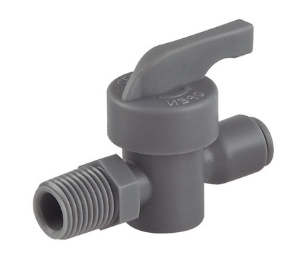 Super Collet Lock Thread Side Entry Ball Valve Push to Connect Water Fittings