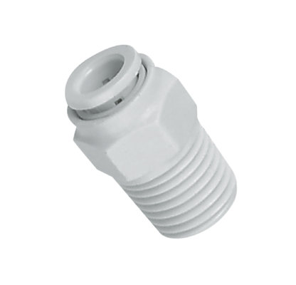 One Touch Male Straight Water Adapters for Water Purification System