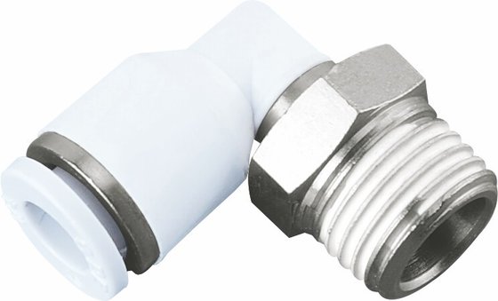 Brass Nickel Planting Pneumatic Quick Connect Fittings Faster Inline Connector