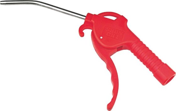 Metal Air Pneumatic Blow Guns with Comfort Grip Handle /  Angled Nozzle
