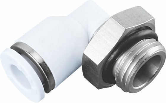 Pneumatic Hose Fittings With G Thread ,  Push To Connect Tube Fittings