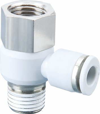 T Type Quick Connect Pneumatic Hose Fitting​ 90 Degree Banjo Female Elbow