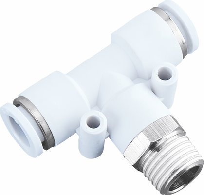 Nickel Plated Brass Pneumatic Hose Fittings , 90 Degree Female Air Elbow Fittings