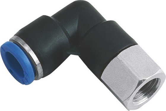 Pneumatic Air Hose Fittings Quick Connect With Female Elbow BSPT Thread