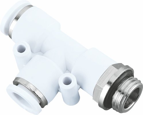 Pneumatic Push in Connect G Thread Fittings Female Branch Tee