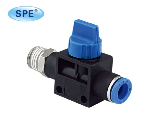 Thread To Thread Push To Connect Pneuamtic Hand Valve One Touch Inline 2 Way
