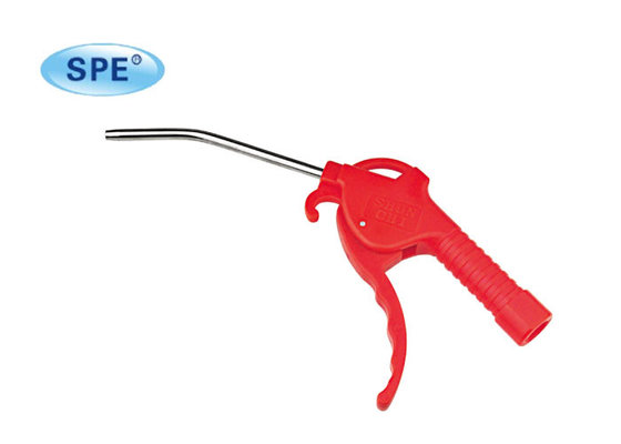 Portable Plastic Material Angle Nozzle Medium Air Dust Gun , Pneumatic Air Cleaning Gun
