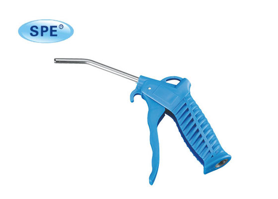 Portable Plastic Material Angle Nozzle Medium Air Dust Gun , Pneumatic Air Cleaning Gun