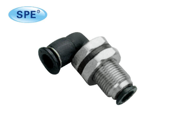 Union Tee Air Pneumatic Hose Connectors Plastic Pipe Push To Connect