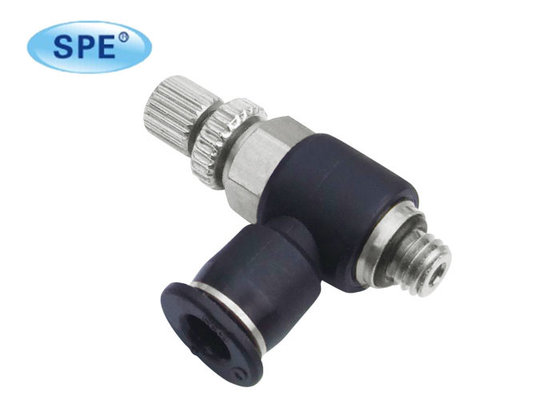 Union Tee Air Pneumatic Hose Connectors Plastic Pipe Push To Connect