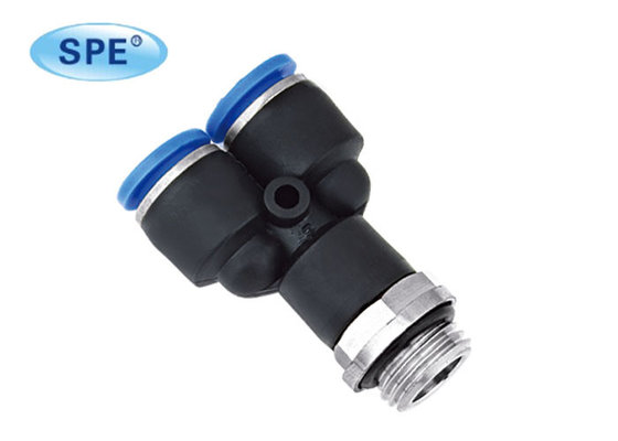 Branch Tee Push To Connect Air Hose FittingsTube Fittings With G Thread