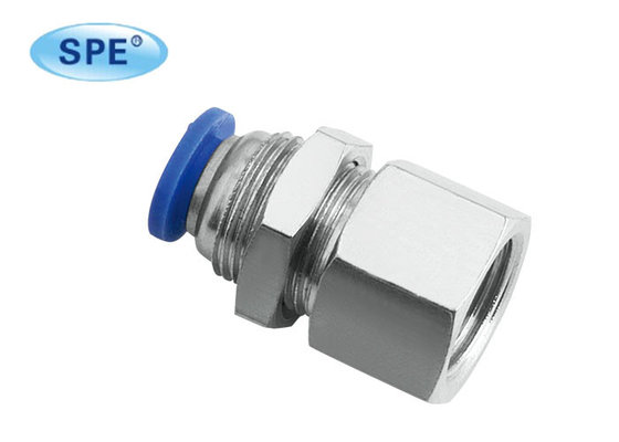 Male Y-Shape Air Hose G Thread Fittings , Pneumatic One Touch Fittings Quick Connect