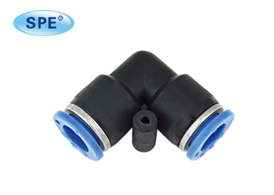 6mm Pneumatic Male Run Tee G Thread Fittings Push In Connect One Touch