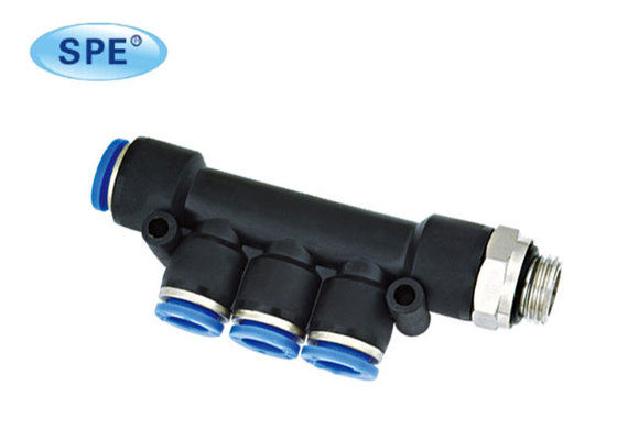 Female Banjo Pneumatic Push In Fittings With G Thread For Equipment OEM Acceptable