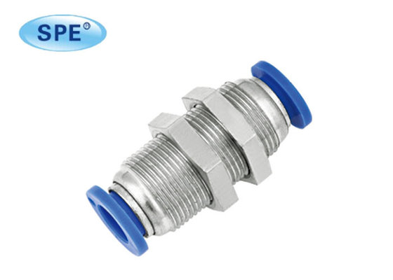 6mm 8mm 4 Way Cross Pneumatic Push Fittings X Connector For Air Water Pipe