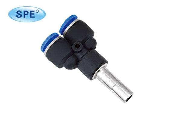 Push To Connect Pneumatic Push Fittings Pulg In Reducer For Connecting / Branching
