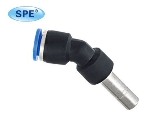 Push To Connect Pneumatic Push Fittings Pulg In Reducer For Connecting / Branching