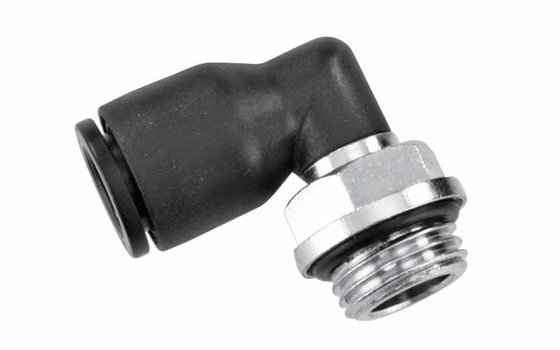Bulkhead Elbow Pneumatic Tube Fittings Push In To Connect Quick Release