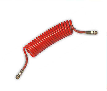 Low Temperature Pneumatic Polyurethane Coiled / Pneumatic Air Tube For Water Piping