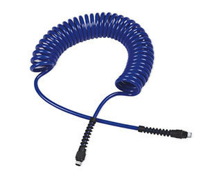 Low Temperature Pneumatic Polyurethane Coiled / Pneumatic Air Tube For Water Piping