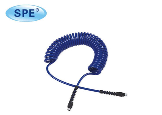 Air Compressor Flexible Pneumatic Tubing Polyurethane Coils Multi Color