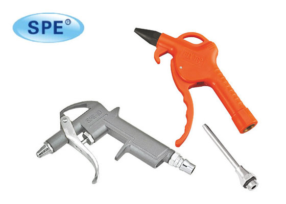 Plastic Angled Nozzle Lightweight Air Blow Gun Pneumatic Tools For Dust Blowing