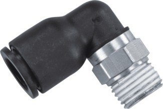 Male Elbow Pneumatic Air Hose Fittings Space - Saving For Connecting , Branching