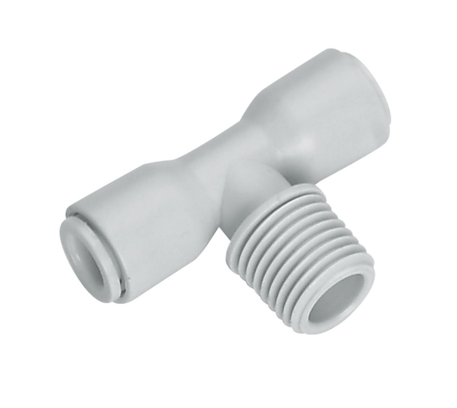 Reusable Male Branch Tee Water Hose Connector Plastic Hose Fittings for Dringking Water System