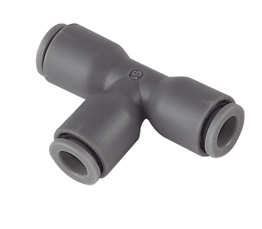 Pipe Shallow Black Hose T Connector Hose Thread Adapter For Water Filter System