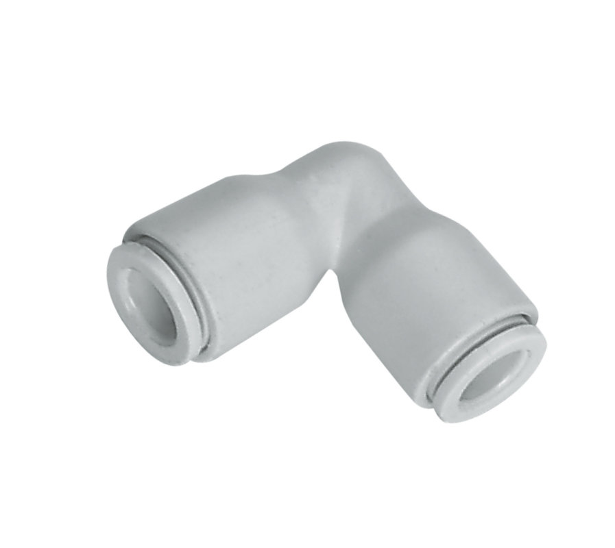 POM Polyformaldehyde 90 Degree Water Hose Entry Elbow Push Fit Connectors
