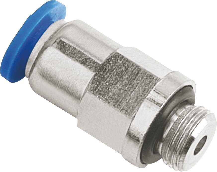 Inline Check Valve Pneumatic Push To Connect Fittings NPT Male Thread To Tube
