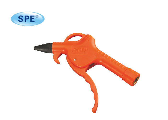 Portable Plastic Material Angle Nozzle Medium Air Dust Gun , Pneumatic Air Cleaning Gun