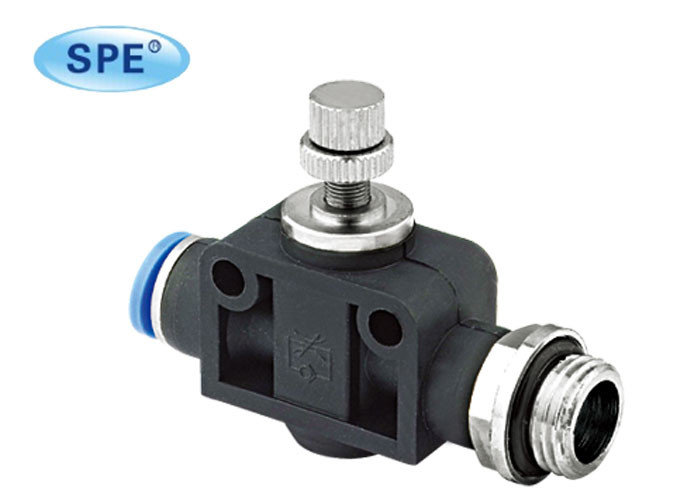 Air Flow Control Valve Flow Speed Control Valve For Air / Water Hose / Tube
