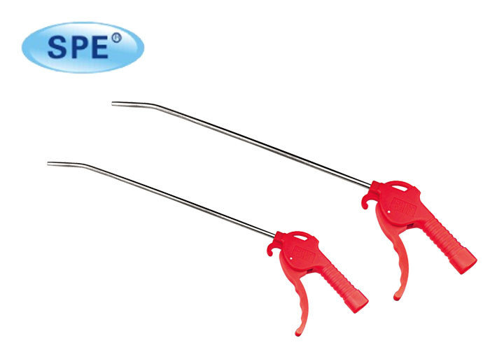 Strong Long Angled Pneumatic Blow Guns Safety Nozzle With Comfort Grip Hand