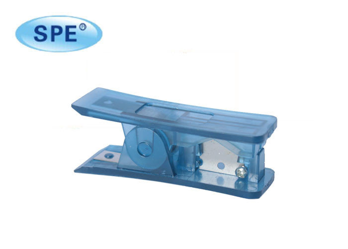Compact Bule Pneumatic Tube Cutter Air Tuber Cutter For Cutting Drip Tubing
