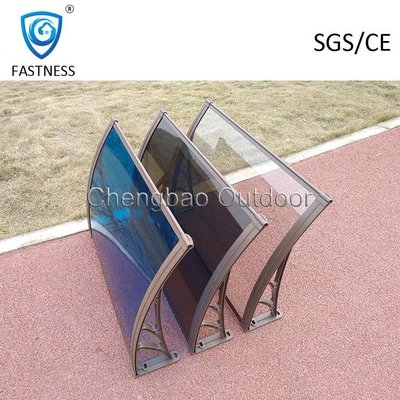 Plastic Outdoor Window Awning Polycarbonate Patio Sun Shade Cover Canopy