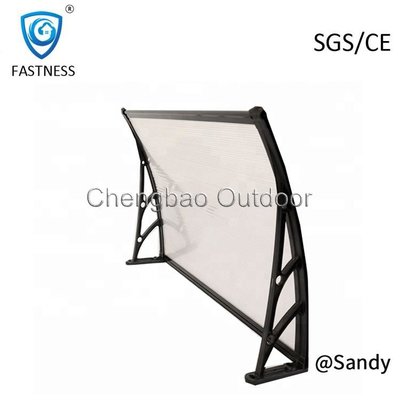 DIY Solid Polycarbonate Board Outdoor Rain Awnings for Windows