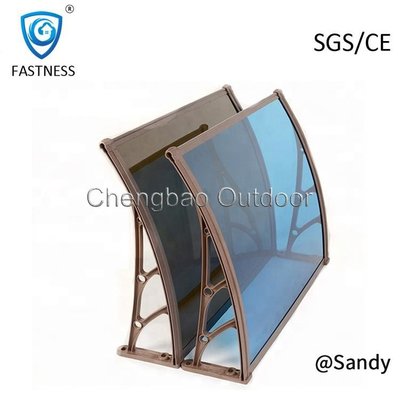 DIY Solid Polycarbonate Board Outdoor Rain Awnings for Windows