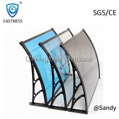 DIY Solid Polycarbonate Board Outdoor Rain Awnings for Windows
