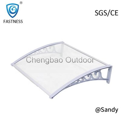 Wholesale Rainwater Self-cleaning PC Front Door Awnings for Balcony