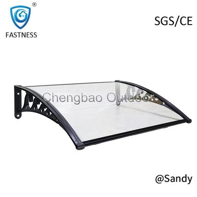 High Quality UV Protection PC Solid Outdoor Awnings for Commercial Buildings