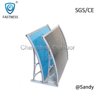 Easy To Install Anti Typhoon PC Solid Awnings Sunshading for Outdoor