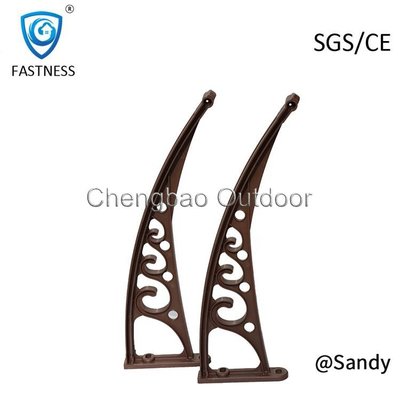 Latest Design PC Solid Board awning Bracket for Air-condition Awning